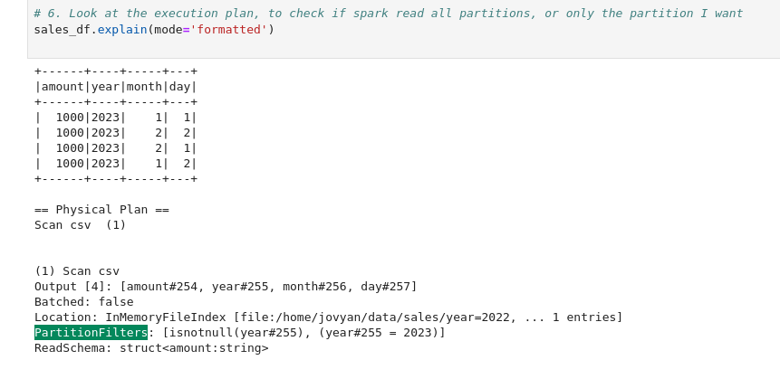 Understanding partition discovery and partition read optimization in spark Understanding partition discovery and partition read optimization in spark